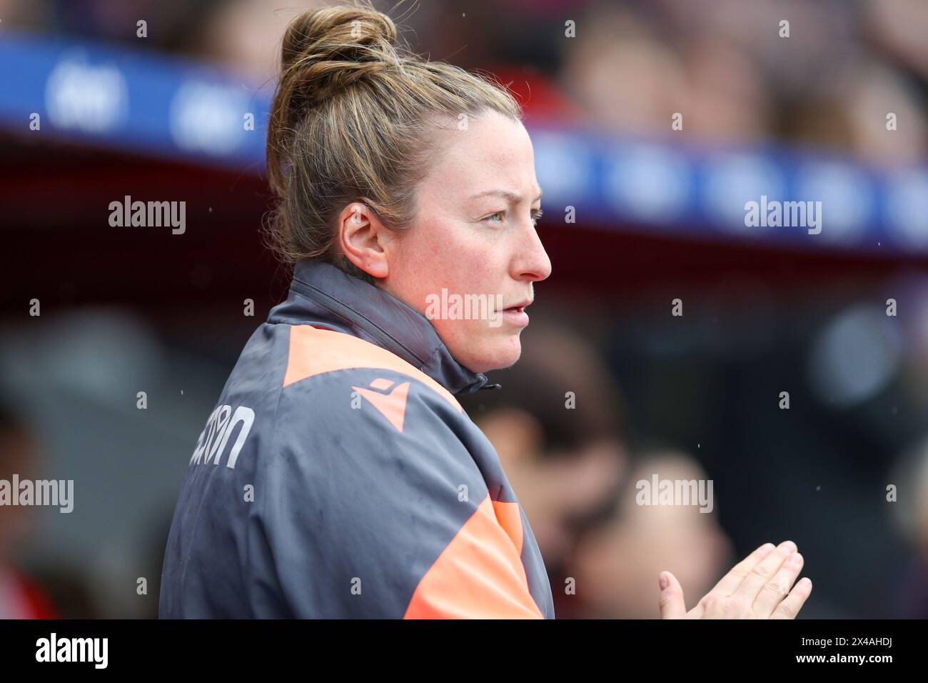 London, UK. 28th April, 2024. Laura Kaminski during the Women’s ...