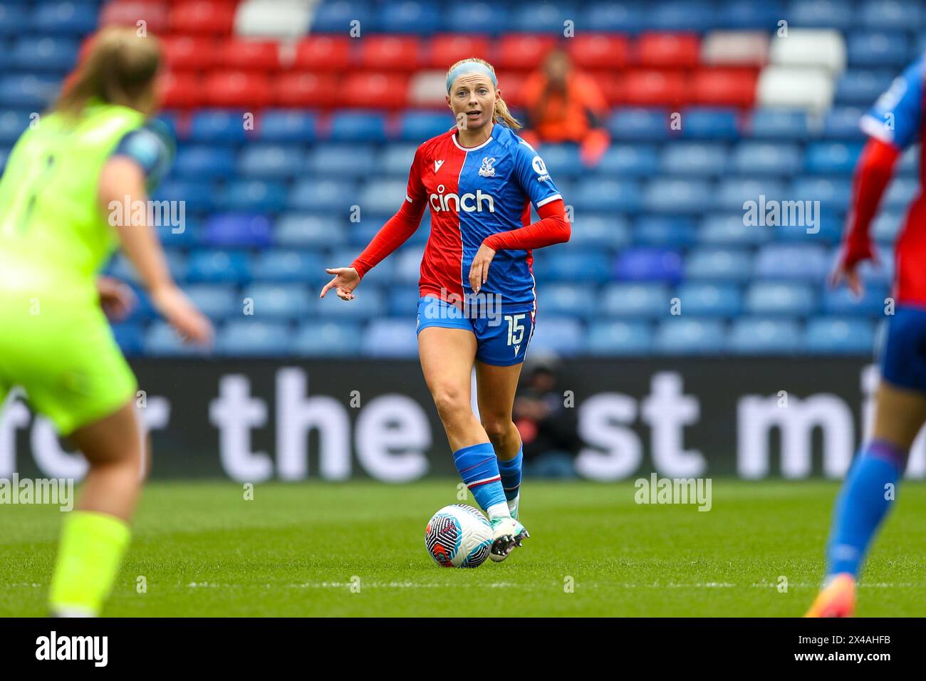 London, UK. 28th April, 2024. Hayley Nolan during the Women’s ...