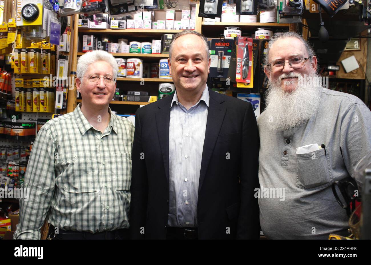 May 1, 2024, New York City, New York: (NEW) DOUGLAS EMHOFF's Warshaw ...