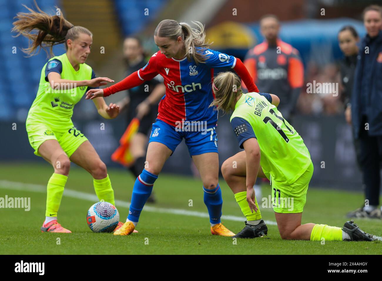 London, UK. 28th April, 2024. Izzy Atkinson during the Women’s ...