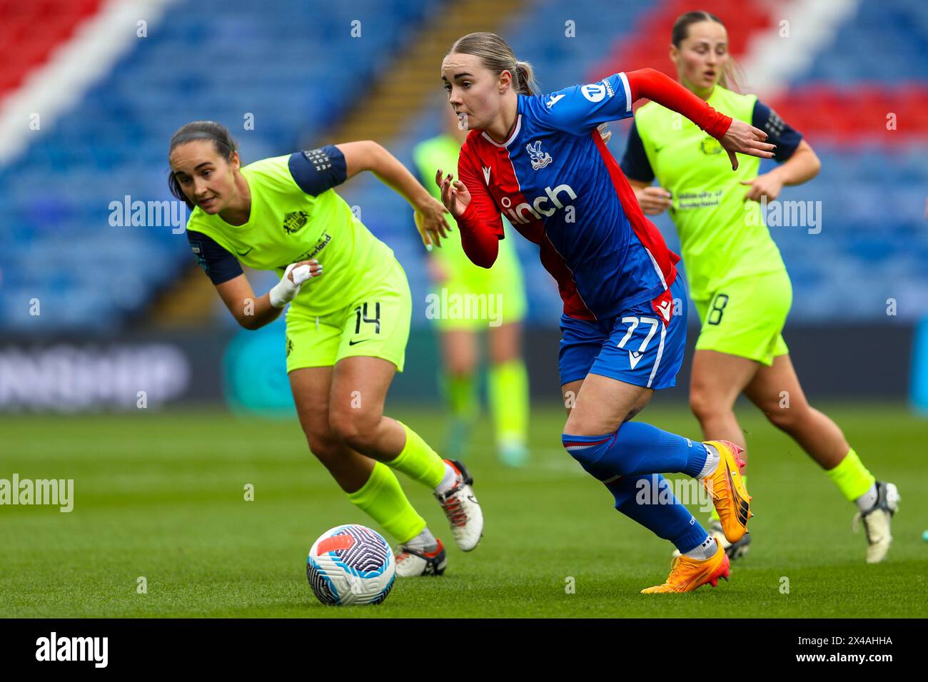 London, UK. 28th April, 2024. Izzy Atkinson during the Women’s ...