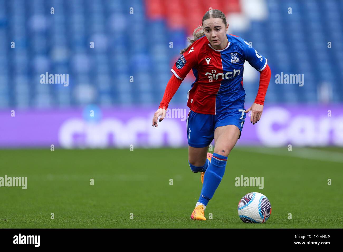 London, UK. 28th April, 2024. Izzy Atkinson during the Women’s ...