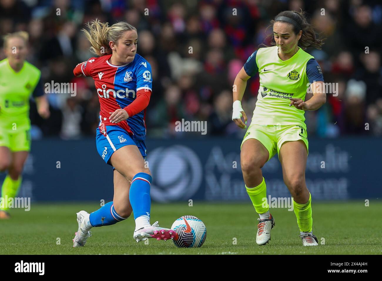 London, UK. 28th April, 2024. Shauna Guyatt during the Women’s ...