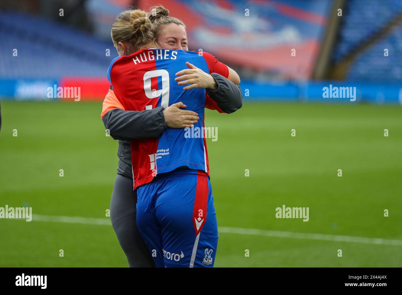 London, UK. 28th April, 2024. Lauara Kaminski and Elise Hughes during ...