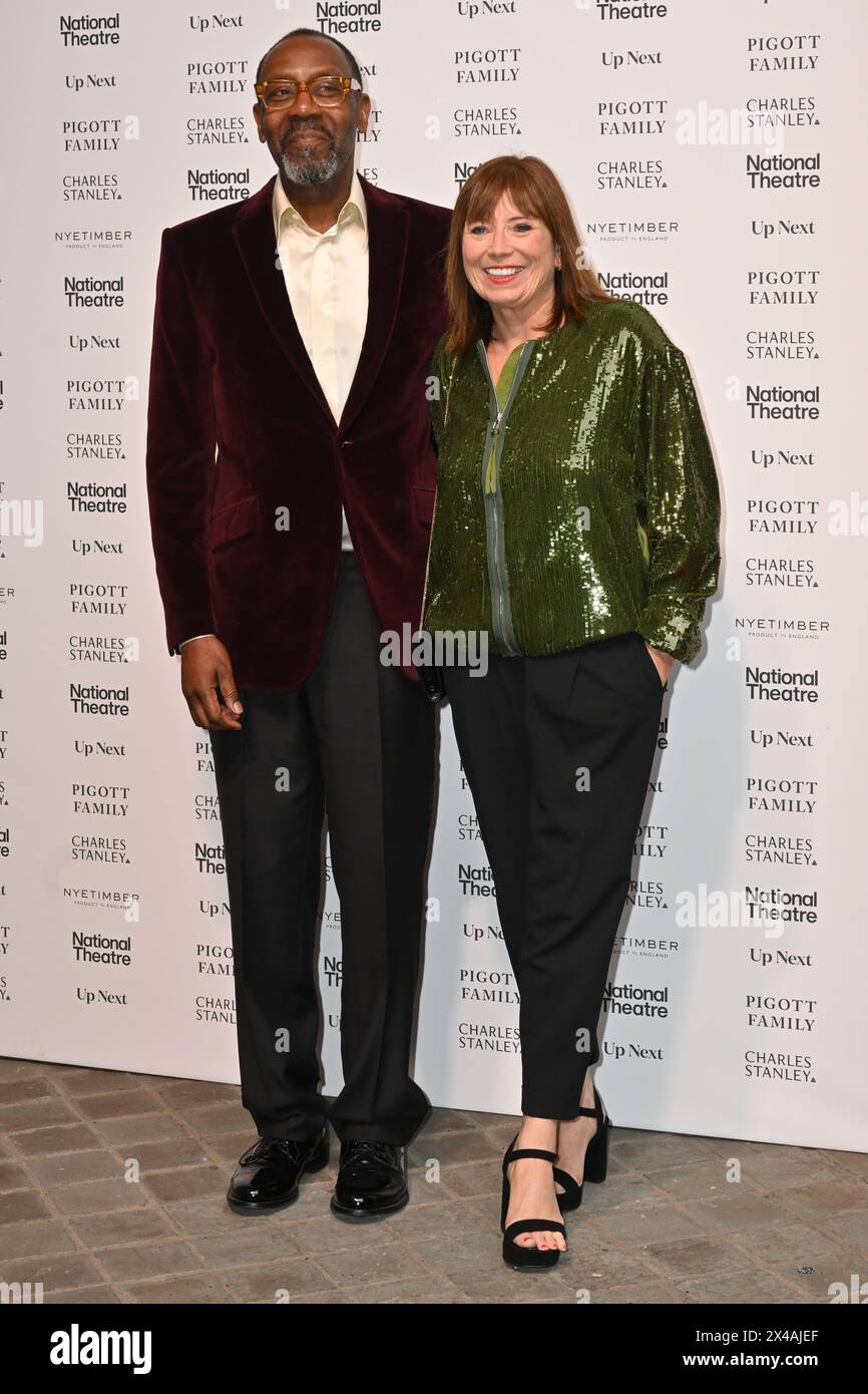 London, UK. 1st May, 2024. Lenny Henry and Lisa Makin at National ...