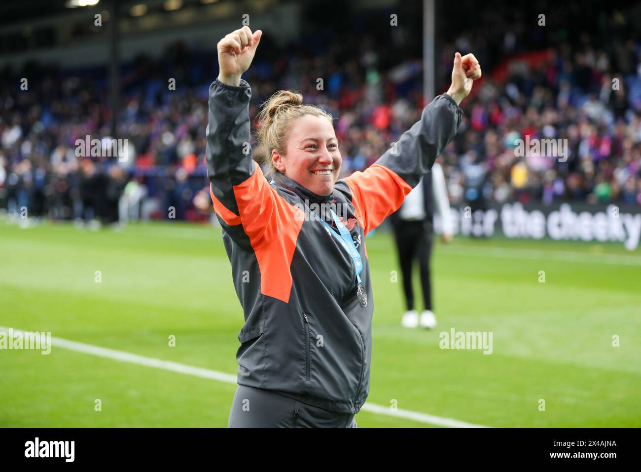 London, UK. 28th April, 2024. Laura Kaminski during Crystal Palace’s ...