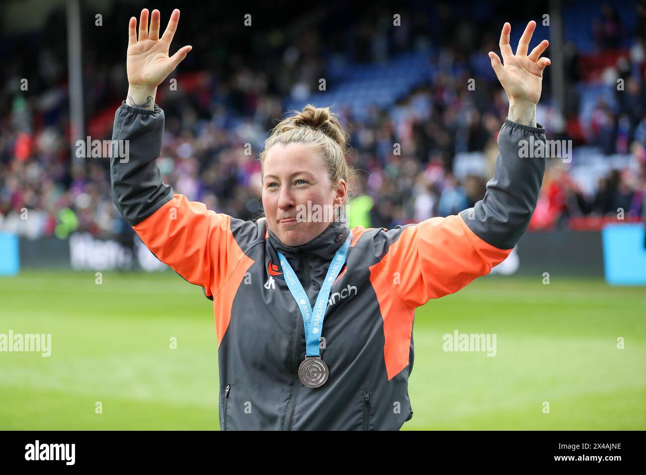 London, UK. 28th April, 2024. Laura Kaminski during Crystal Palace’s ...