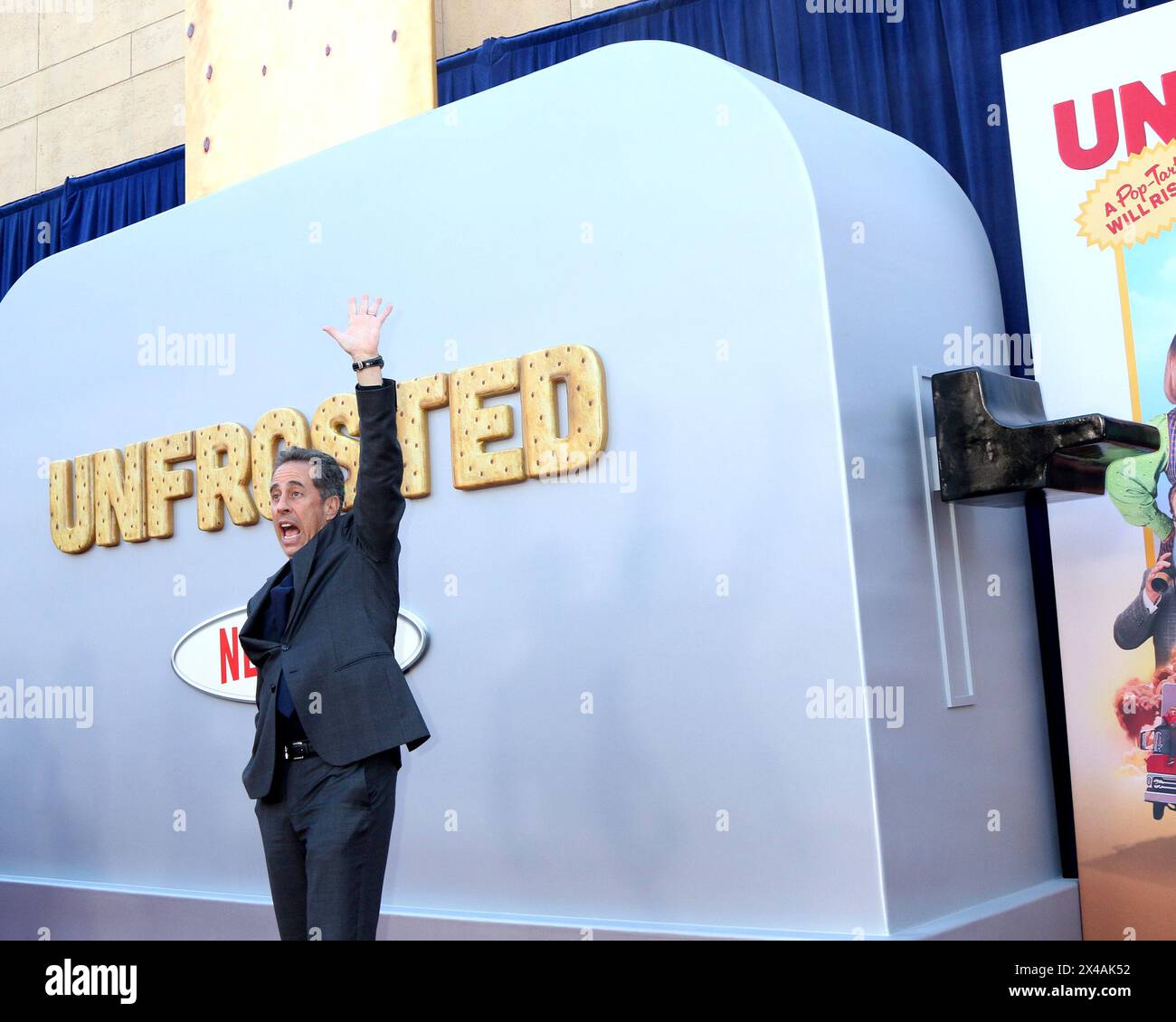 LOS ANGELES - APR 30: Jerry Seinfeld at the Unfrosted Premiere at the ...
