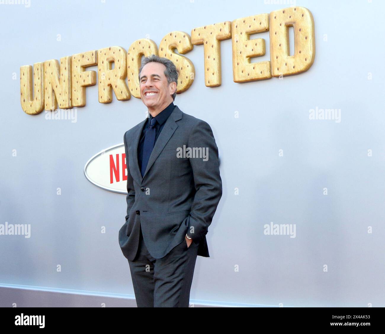 LOS ANGELES - APR 30: Jerry Seinfeld at the Unfrosted Premiere at the ...