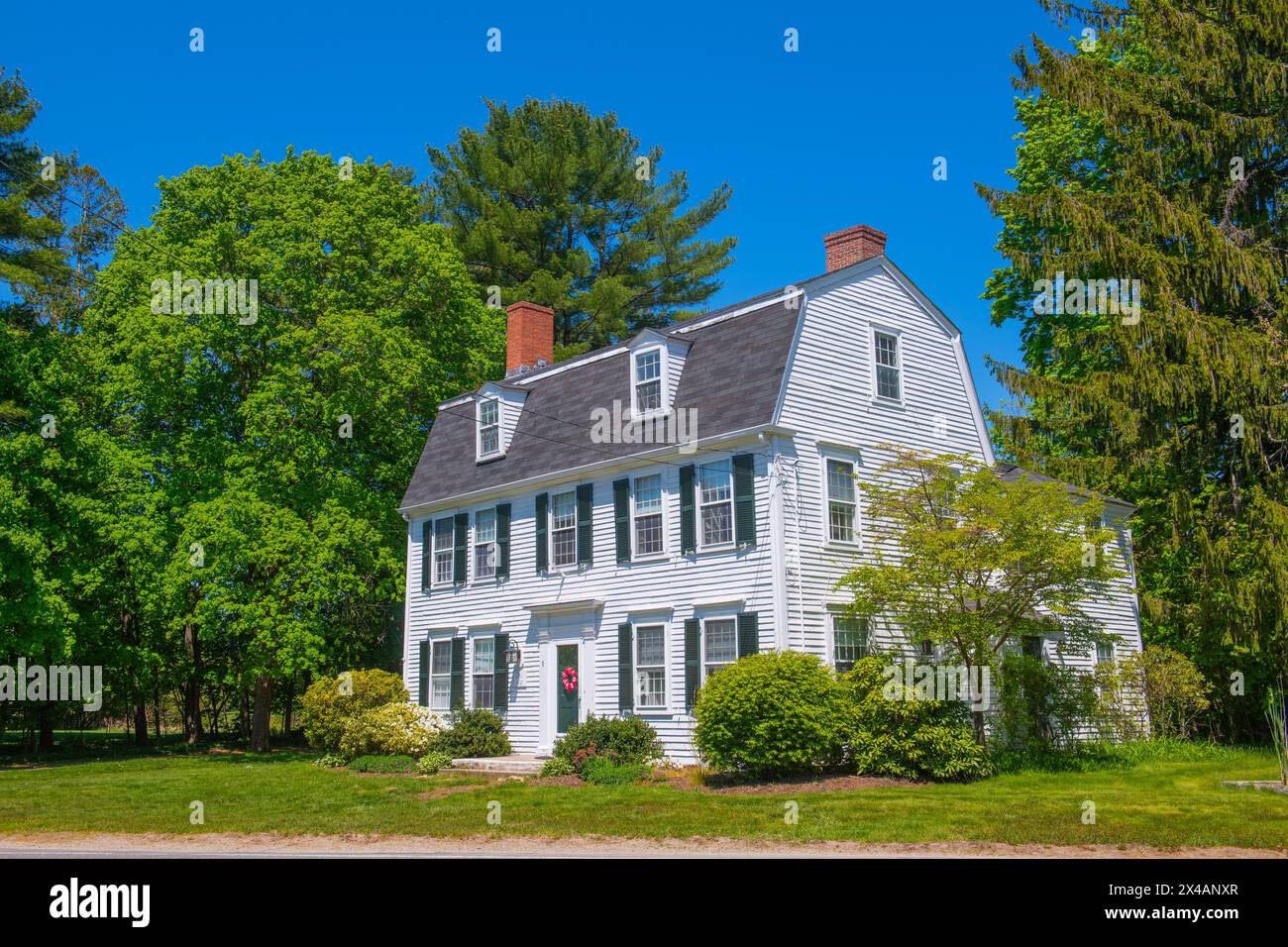 Historic Dutch Colonial style residential building at 1 Middleton Road ...