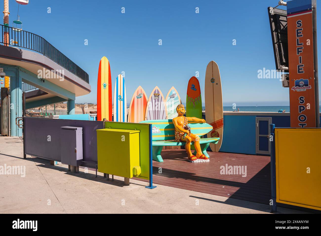 Vibrant display seaside fun hi-res stock photography and images - Alamy