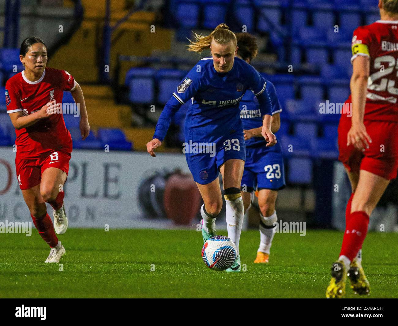 Chelsea prenton park hi-res stock photography and images - Alamy