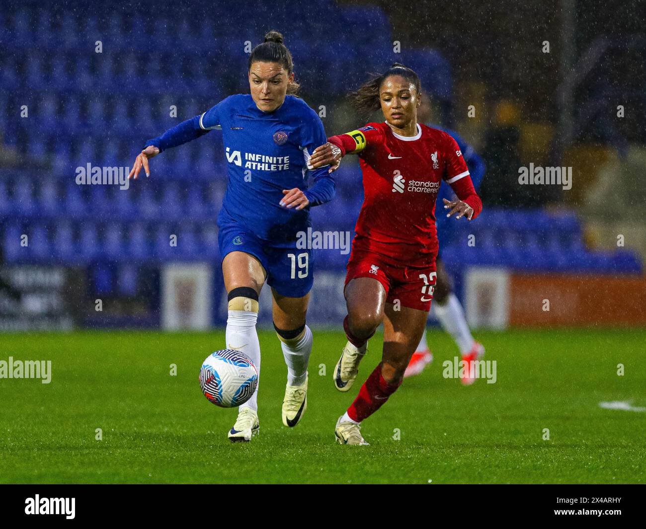 Prenton Park Stadium, UK. 1st May, 2024. Johanna Rytting Kaneryd (19 ...