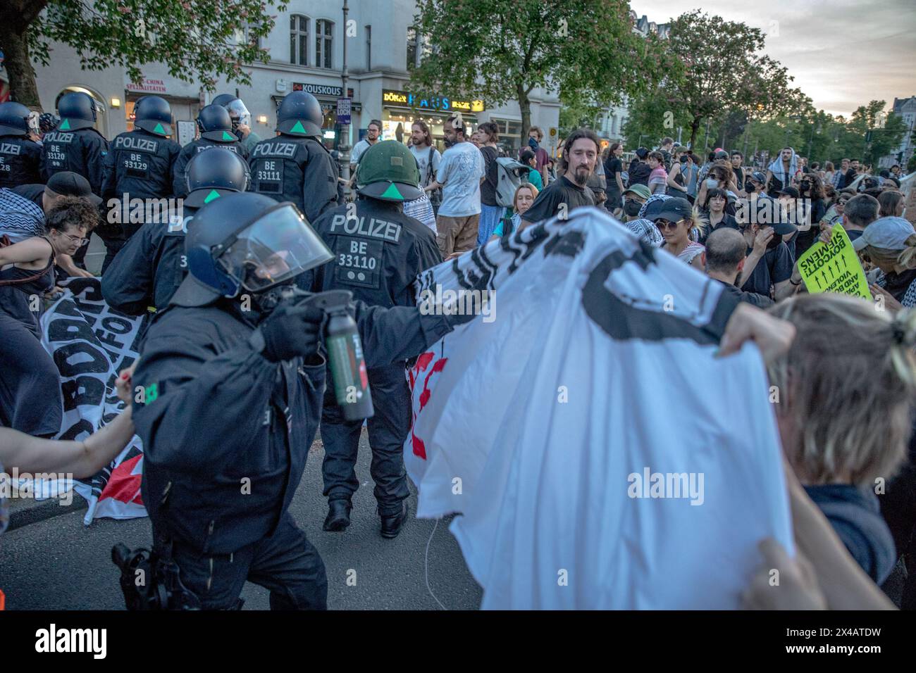 May 1, 2024, Berlin, Germany: On May 1, 2024, in Berlin, the ...