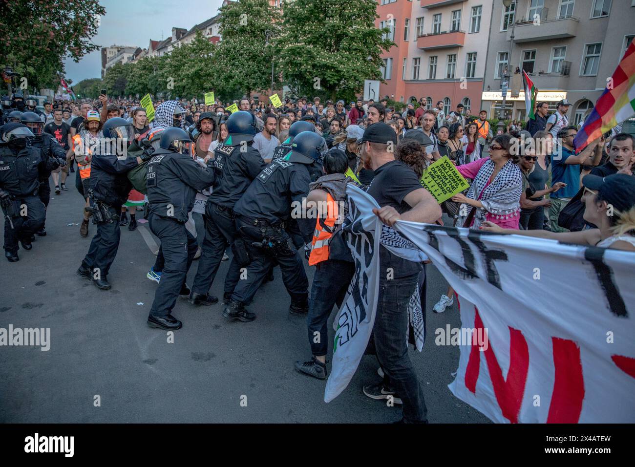 May 1, 2024, Berlin, Germany: On May 1, 2024, in Berlin, the ...