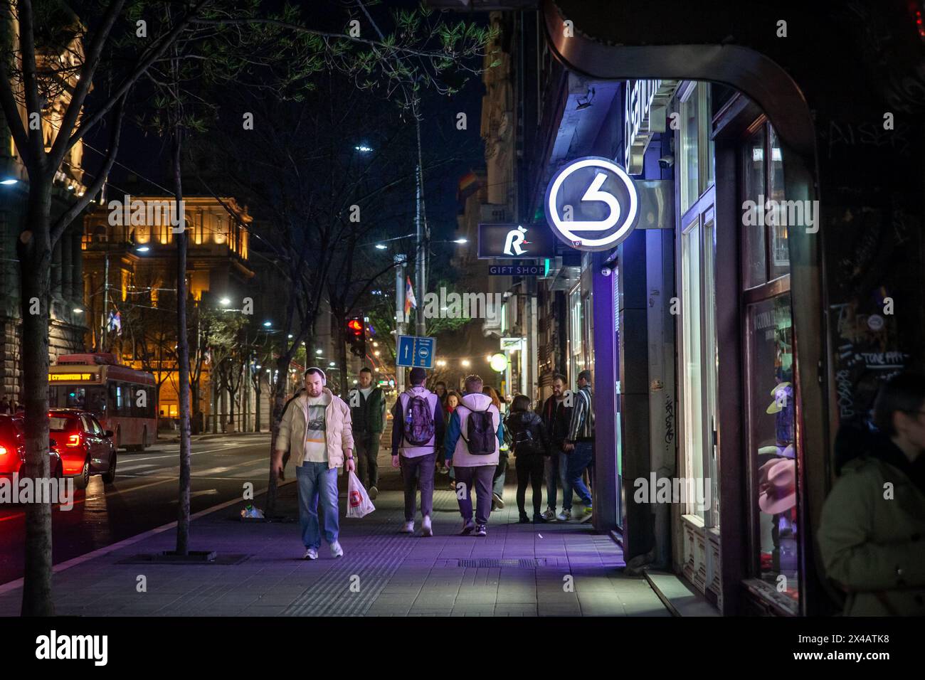 Bulevar kralja aleksandra belgrade hi-res stock photography and images - Alamy