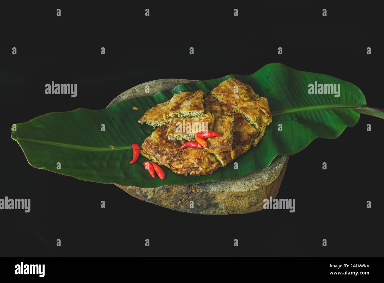 Egg Martabak or Martabak telur in Indonesian language originally from ...
