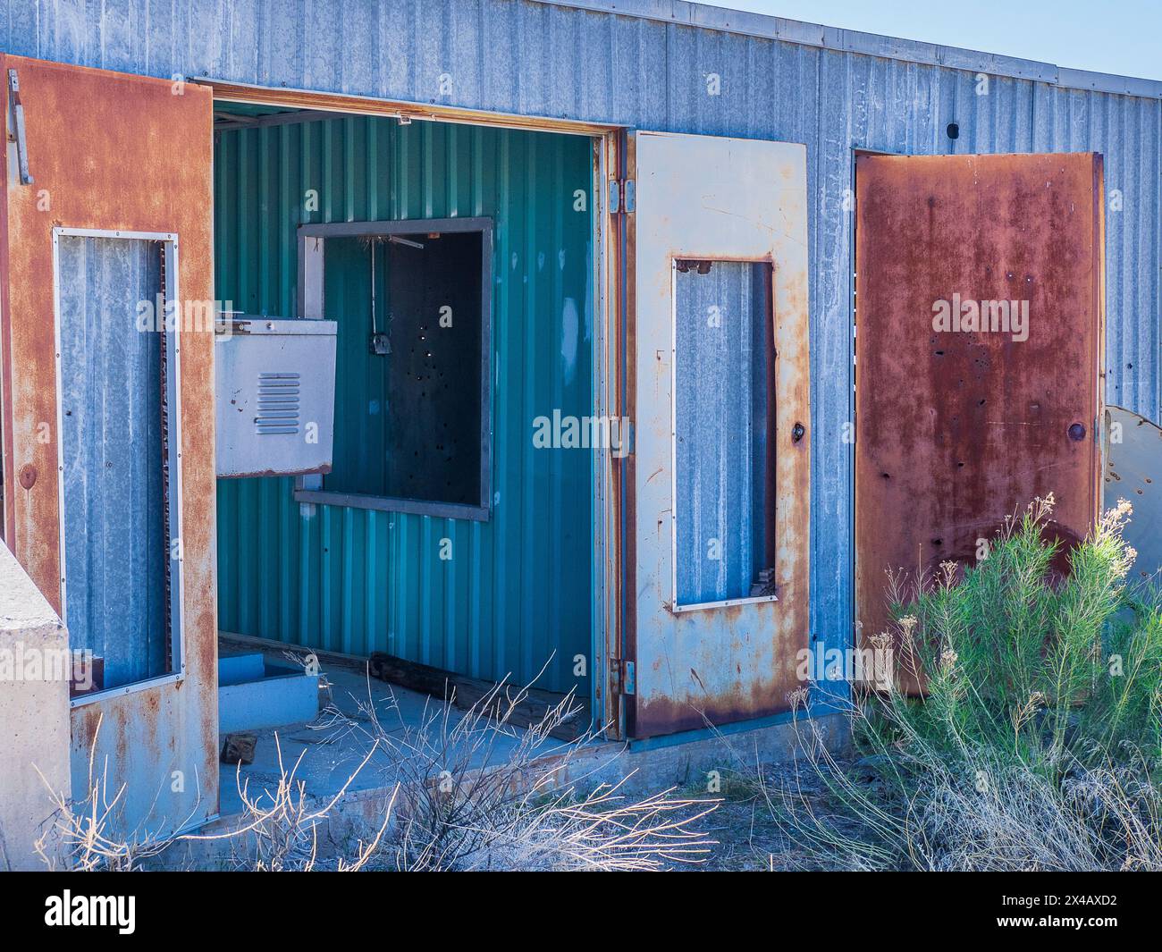 Green River, Utah, Launch Complex abandoned buildings, Green River ...