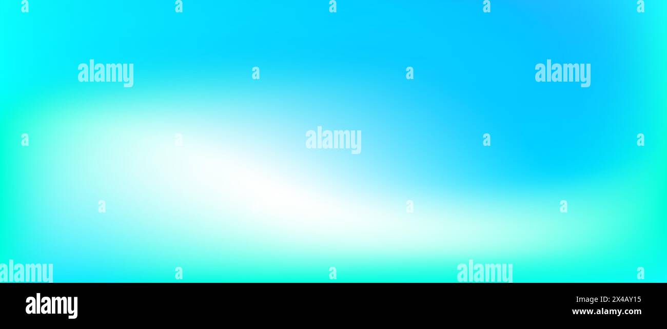 Vibrant turquoise gradient background. Bright fluid teal color backdrop ...