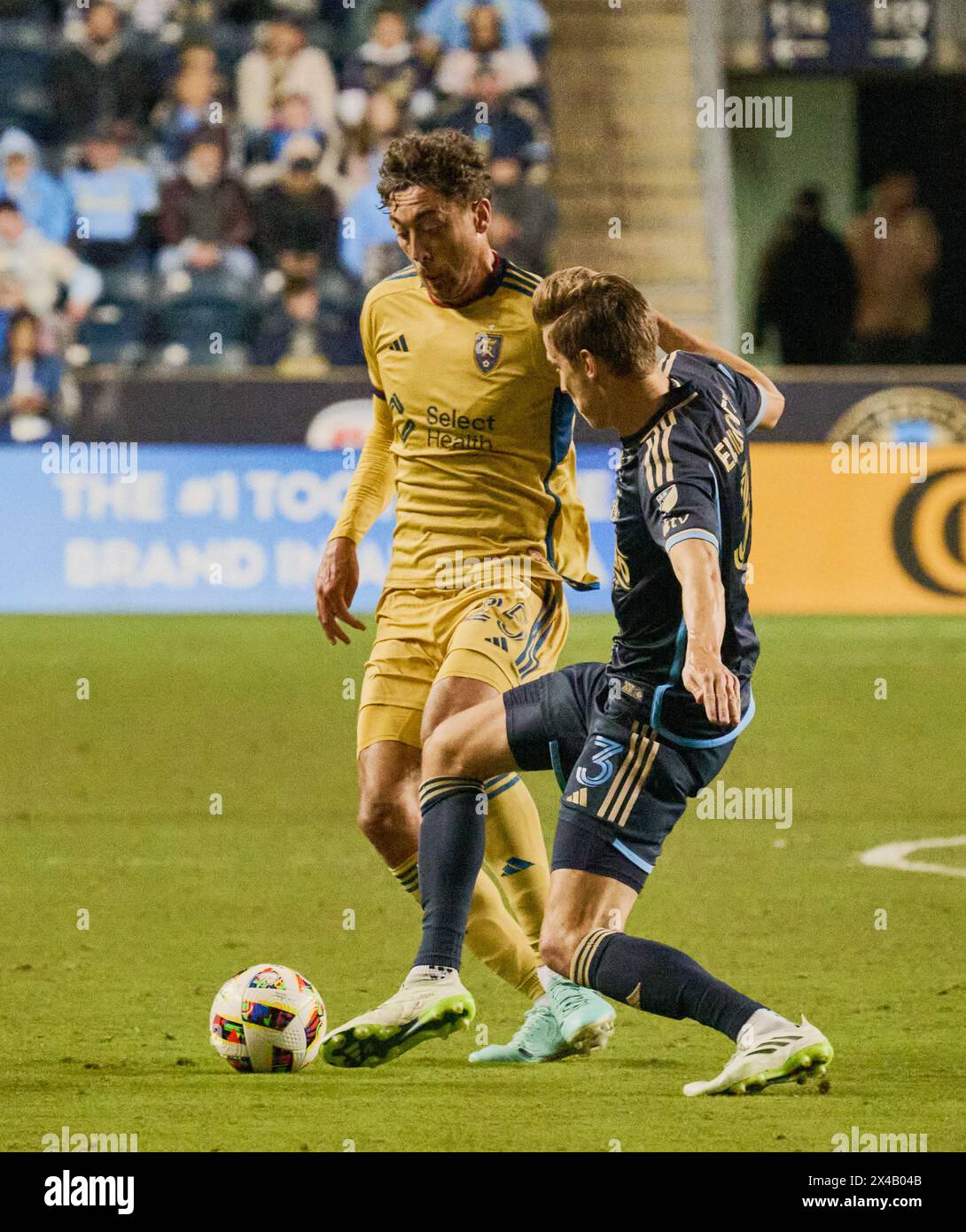 CHESTER, PA, USA - APRIL 27, 2024 - MLS Match between Philadelphia ...