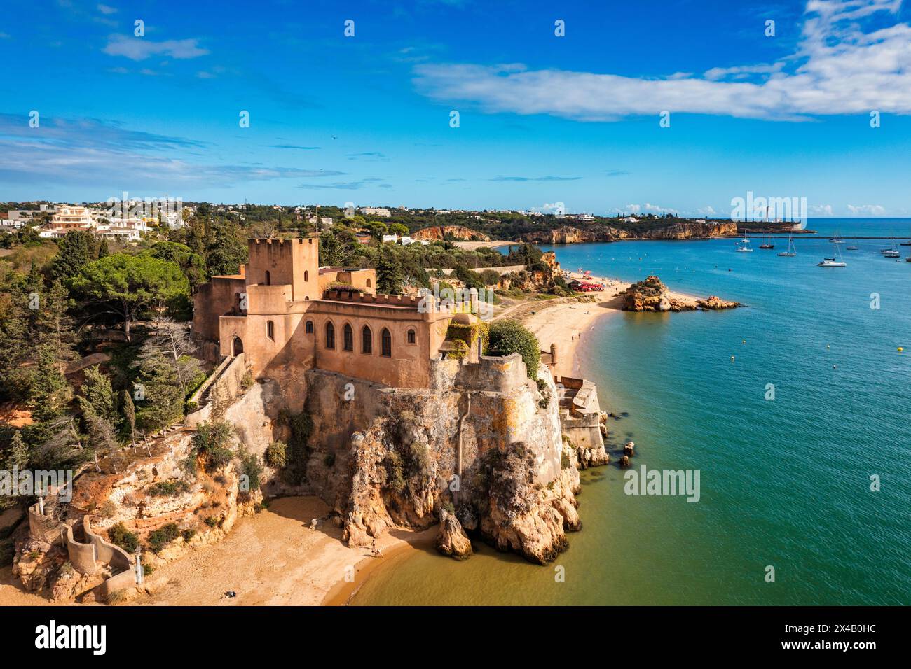 The Fort of Sao Joao do Arade (Castle of Arade) in Ferragudo Village ...