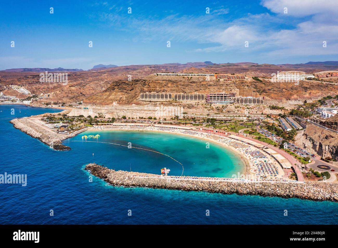 Amadores beach (Spanish: Playa del Amadores) near famous holiday resort ...