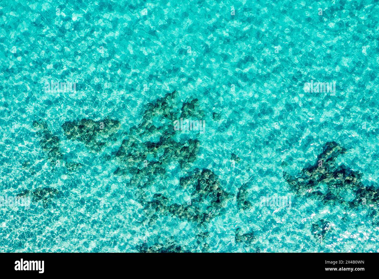 Calm Clear Sea Water Background. Calm Sea Water Background. Aerial ...