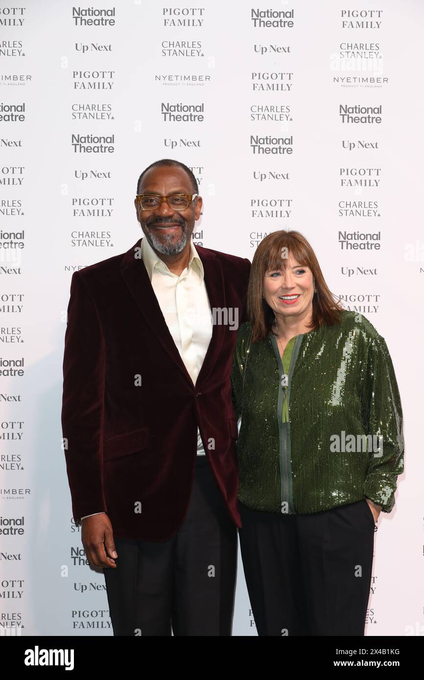 Lenny Henry and Lisa Makin attend National Theatre Up Next Gala in ...