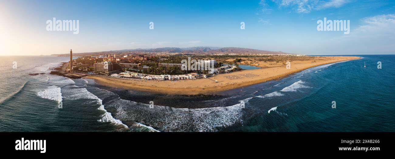 Lighthouse of Maspalomas at Gran Canaria Island known as Faro de ...
