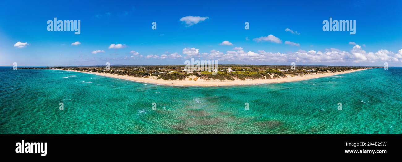 Punta Prosciutto azure sea water, crystal clear water on beach Punta ...