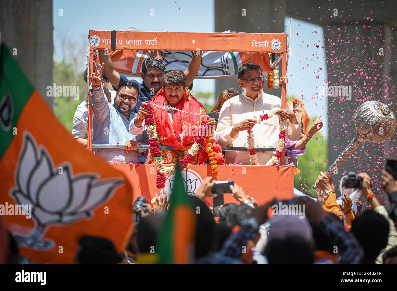 New Delhi, India. 01st May, 2024. NEW DELHI, INDIA - MAY 1: BJP ...