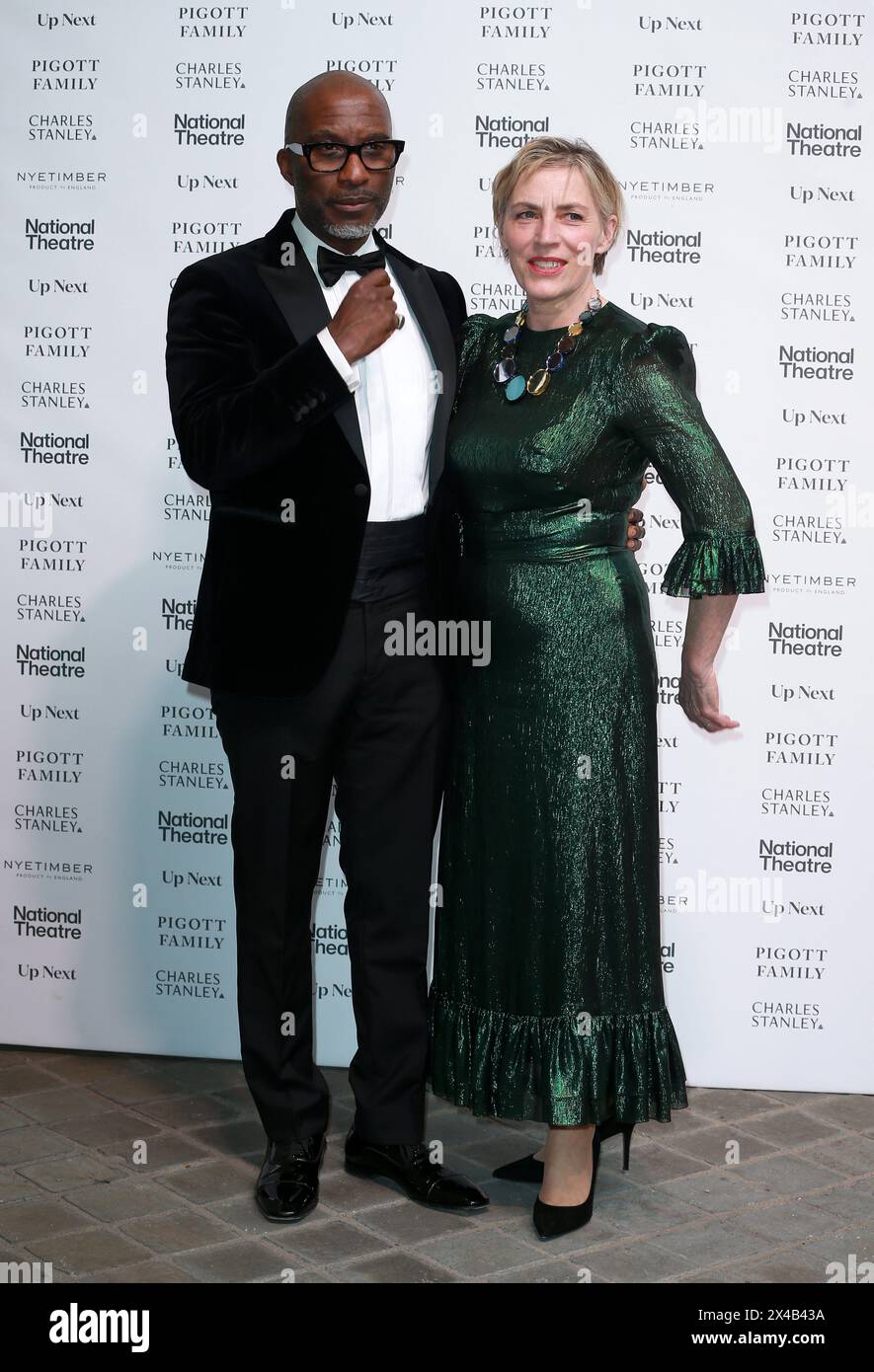 London, UK. 01st May, 2024. Clint Dyer and Saskia Reeves attend the ...