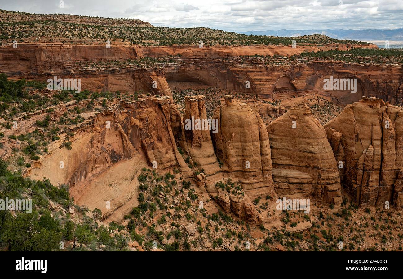 May 02, 2024: Lush greens of pinyon, juniper, and sage highlight the ...