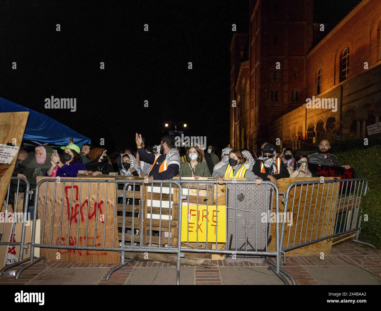 Ucla pro palestinian encampment hi-res stock photography and images - Alamy