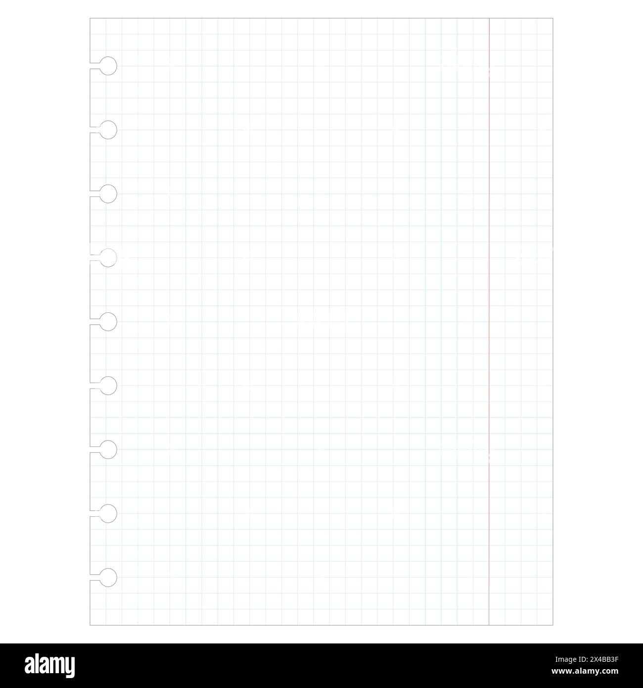 Blank Sheets Notebook Papers Of Square And Lined Paper For Homework And 