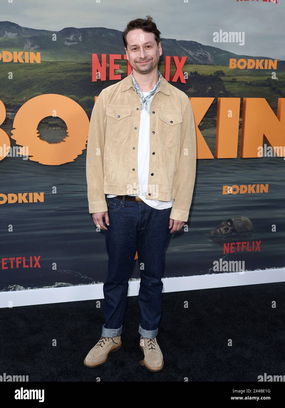 Hollywood, USA. 01st May, 2024. Jef Scharf arrives at BODKIN Premiere ...