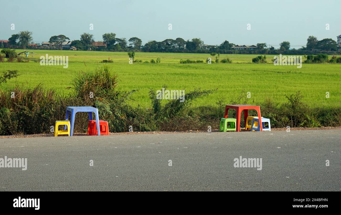 roadside picnic area near siem reap in cambodia Stock Photo - Alamy