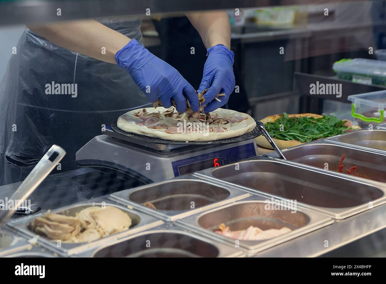 Fast food process hi-res stock photography and images - Alamy