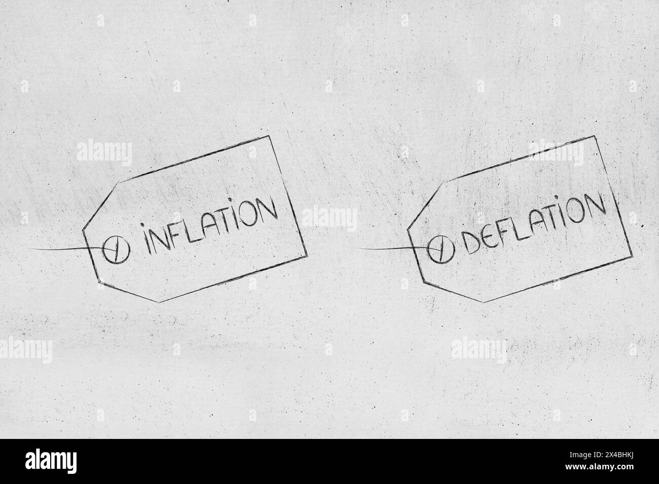 reverse Inflation and fix the cost of living conceptual image, price ...