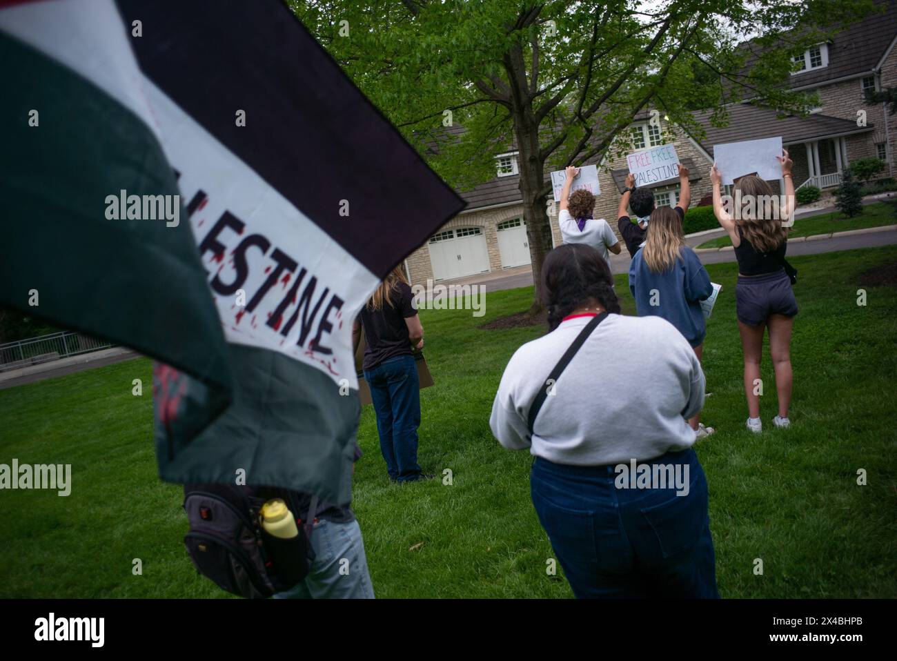 Manhattan, Kansas, USA. 1st May, 2024. Students and community members ...