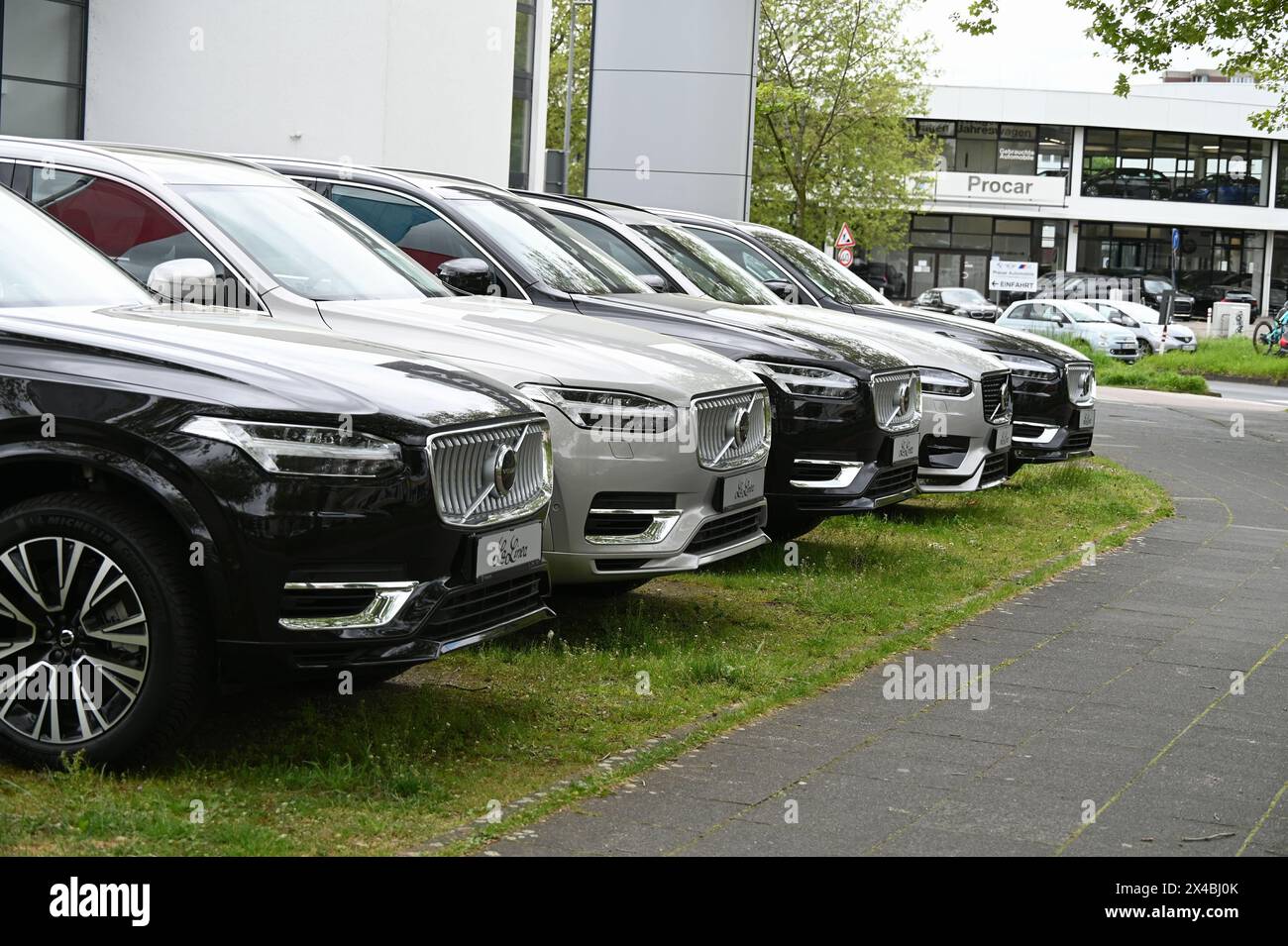 Cologne, Germany. 28th Apr, 2024. Used cars from the Swedish car ...