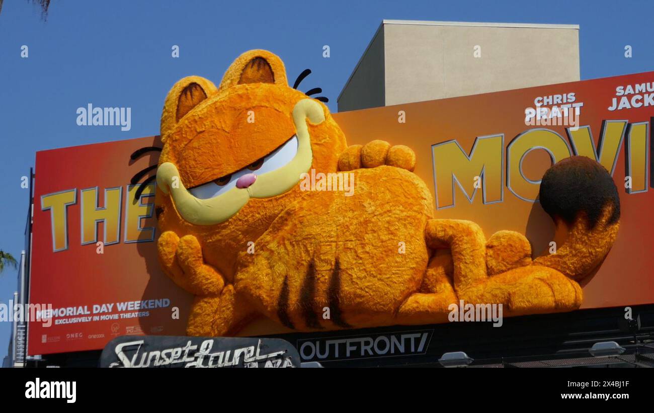 Los Angeles, California, USA 30th April 2024 The Garfield Movie ...