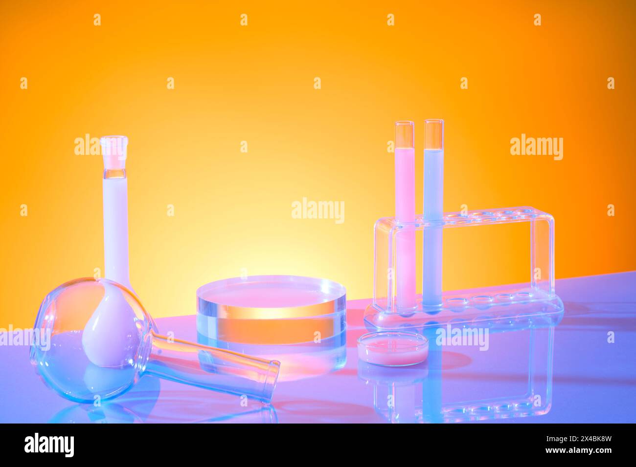 Science laboratory research and development content. Gradient ...