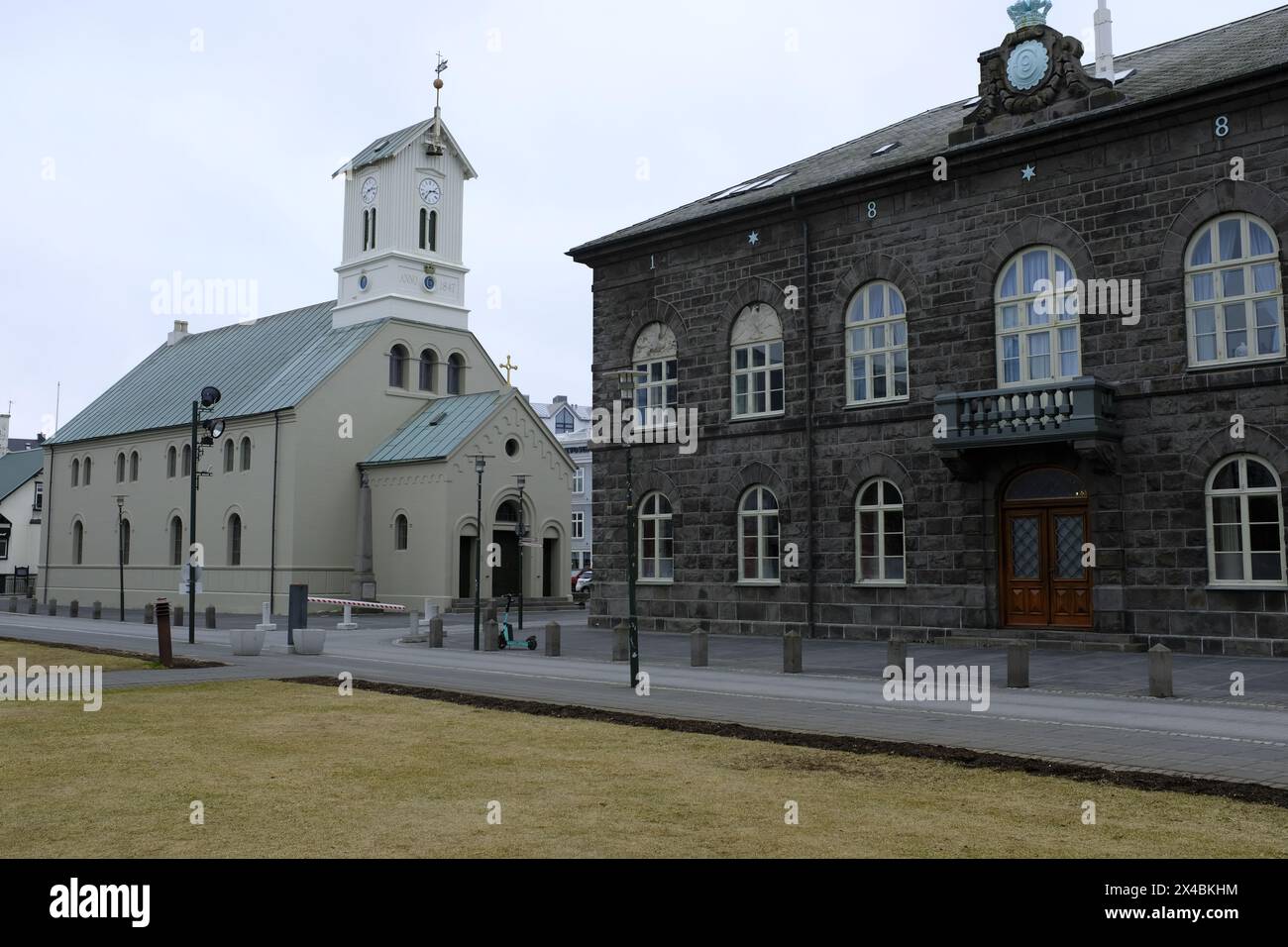 Parliament house in Reykjavik, Iceland Stock Photo - Alamy