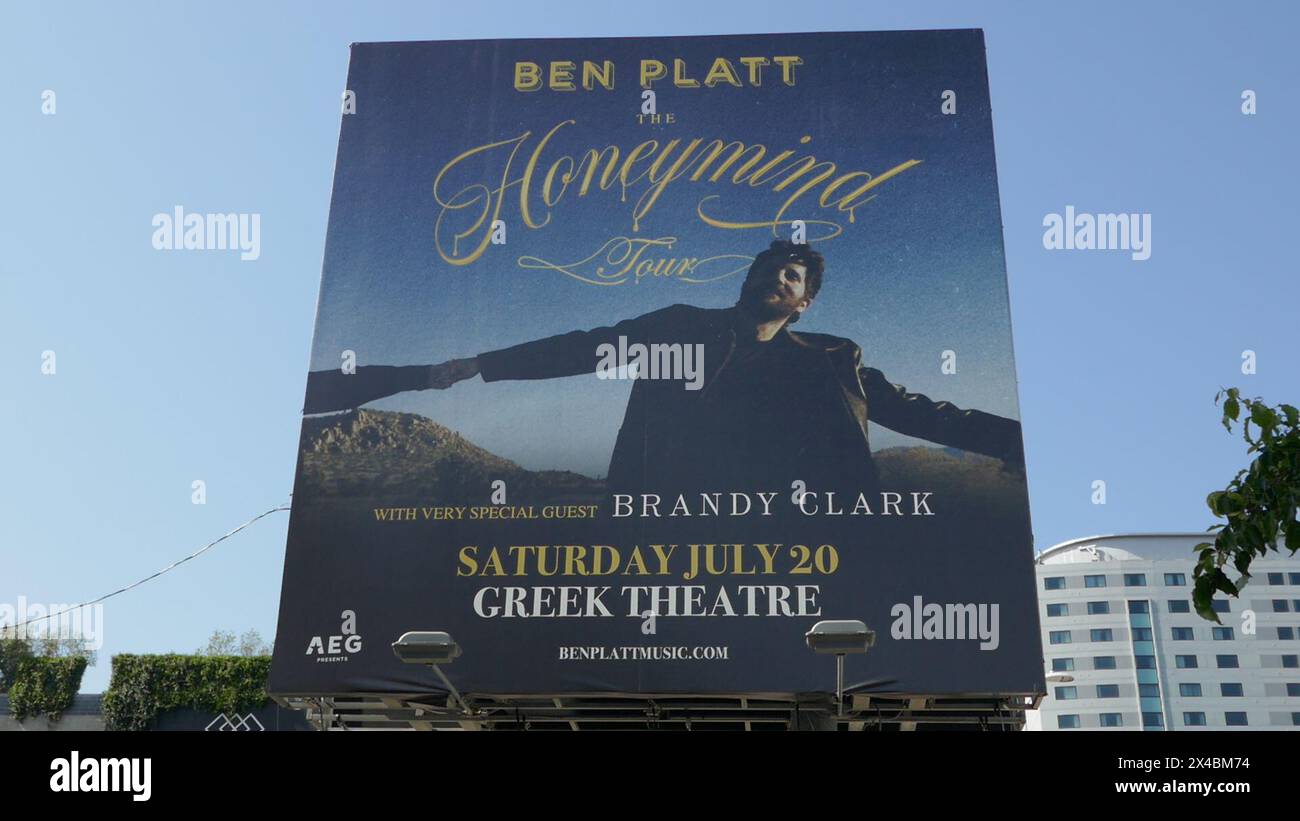 Los Angeles, California, USA 30th April 2024 Ben Platt Honeymind Tour ...