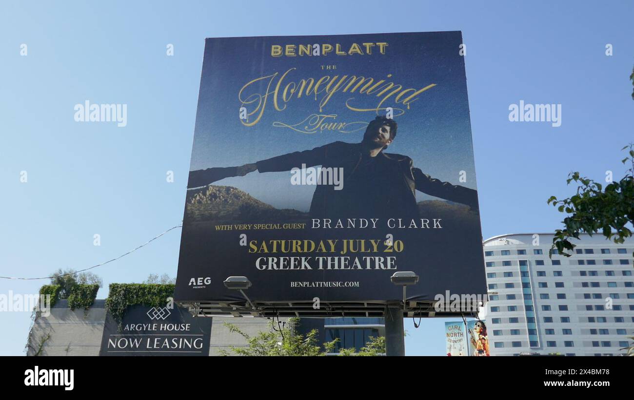 Los Angeles, California, USA 30th April 2024 Ben Platt Honeymind Tour ...