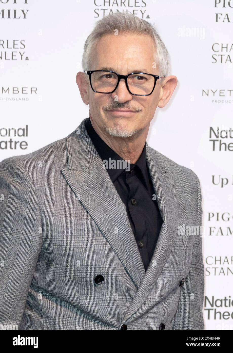 1 May 2024, London, England, UK - Gary Lineker attending Up Next Gala ...