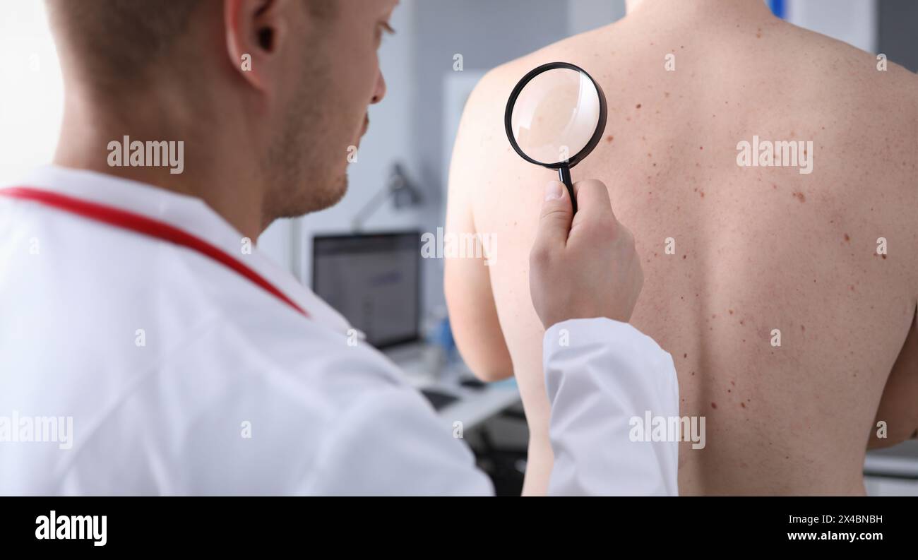 Clinical worker in white uniform Stock Photo - Alamy