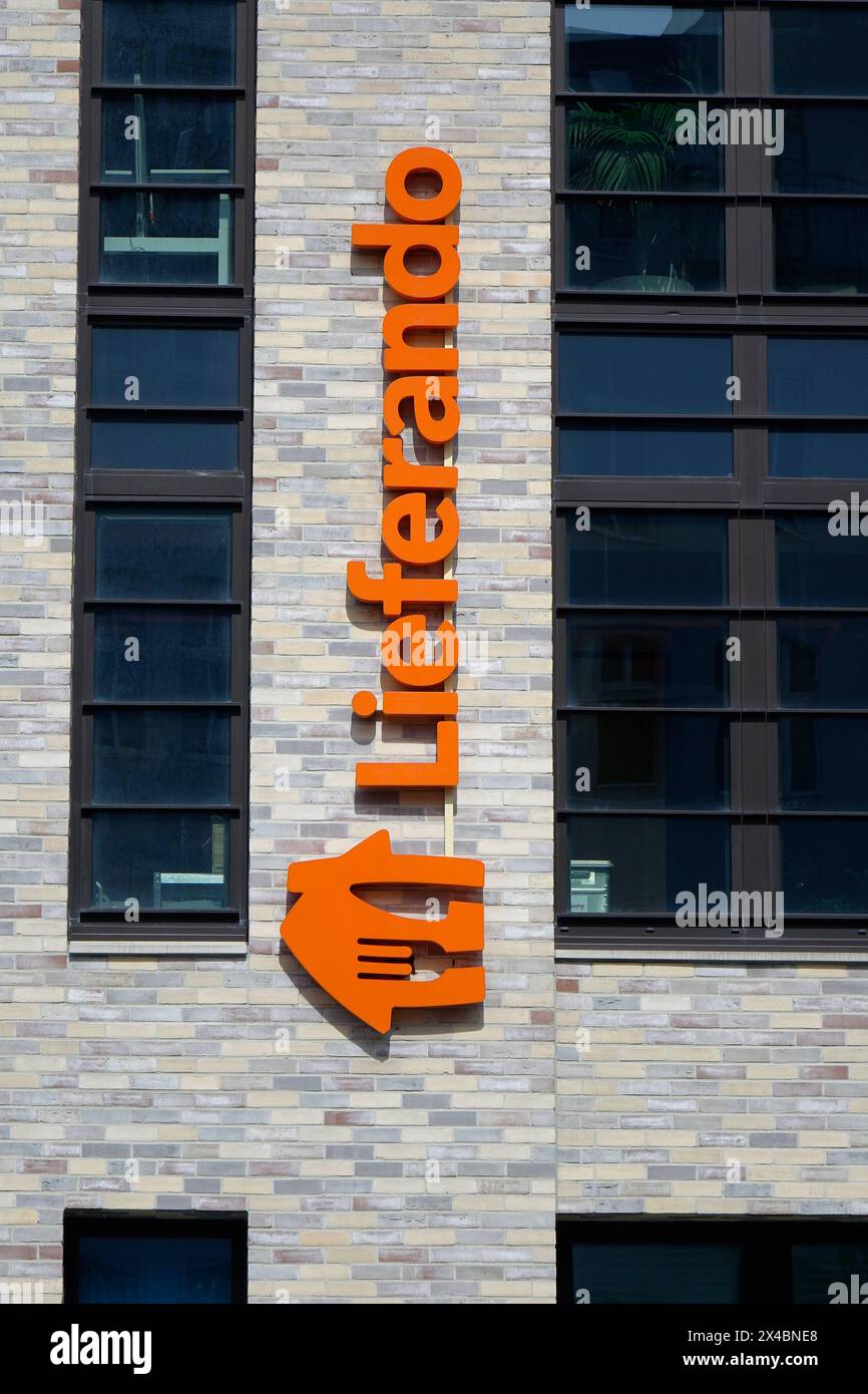 Essenlieferdienst Lieferando Essenlieferdienst Lieferando, 28.04.2024 ...