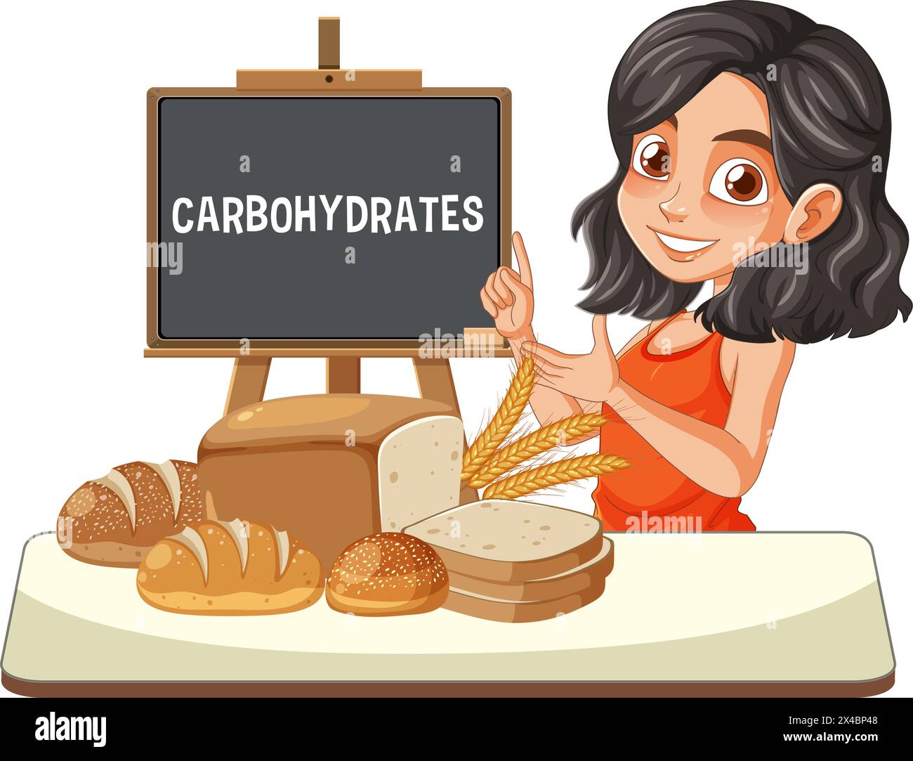 Simple and complex carbohydrates hi-res stock photography and images ...